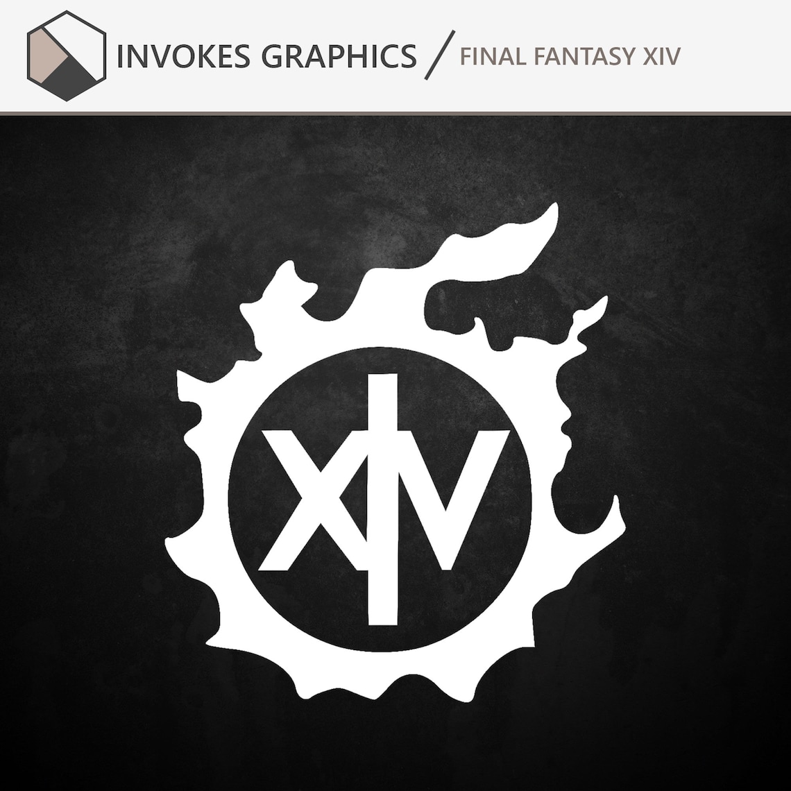 Final Fantasy XIV Meteor Logo Vinyl Decal Stickers | Etsy