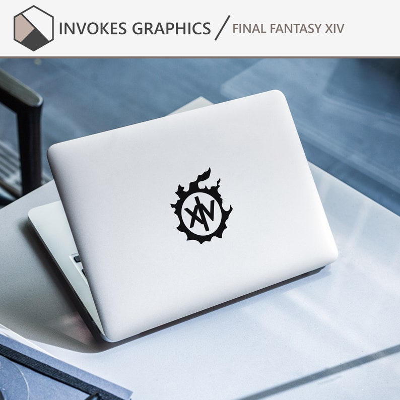 Final Fantasy XIV Meteor Logo Vinyl Decal Stickers | Etsy