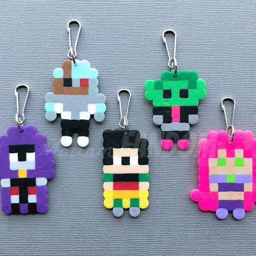 Individual or Set Teen Titans Robin Raven Starfire Cyborg - Etsy