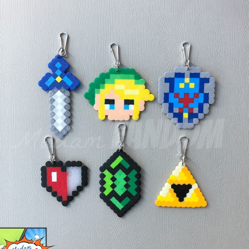 Legend of Zelda Bag Charm - Etsy