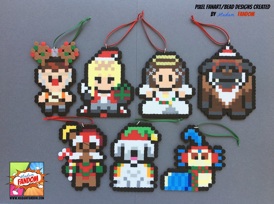 Labyrinth Christmas Ornaments, HANDMADE Original Art - Jareth, Sarah ...