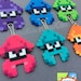 Splatoon Party Favors Zipper Pulls Keychains HANDMADE Party - Etsy