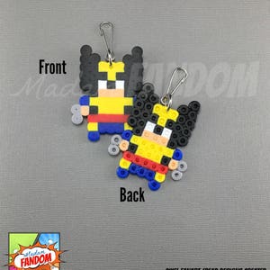 Wolverine Party Favors Zipper Pull Charms, Keychains - HANDMADE ...