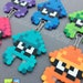 Splatoon Party Favors Zipper Pulls Keychains HANDMADE Party - Etsy