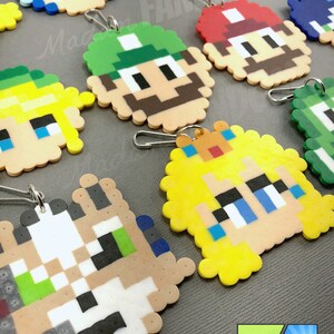 Smash Bros Party Favors Zipper Pulls, Keychains HANDMADE Party Favors ...
