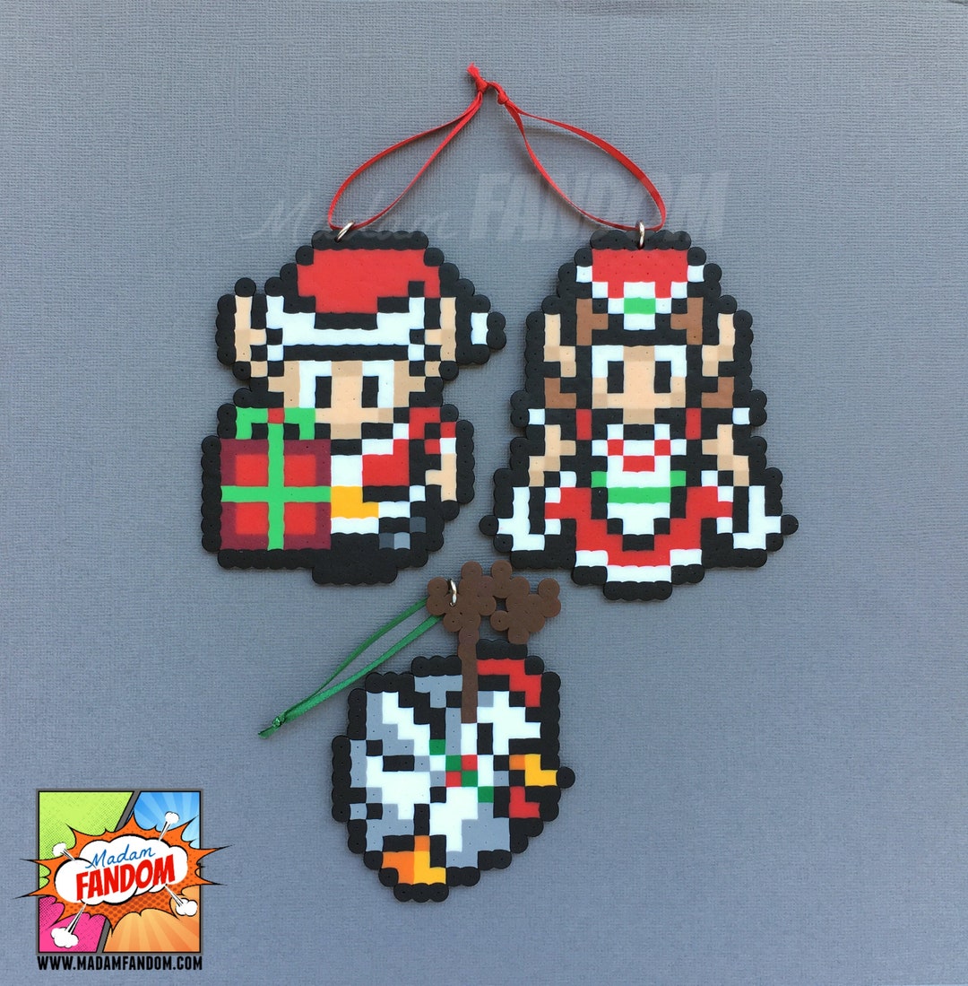 Legend of Zelda Christmas Ornaments - HANDMADE Gamer Gift - Etsy