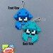 Splatoon Party Favors Zipper Pulls Keychains HANDMADE Party - Etsy