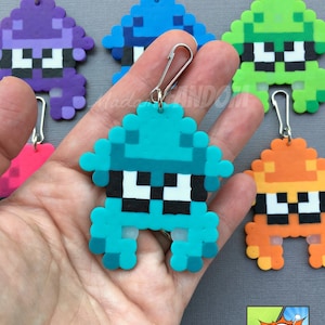 Splatoon Party Favors Zipper Pulls, Keychains - HANDMADE Splatoon Party ...
