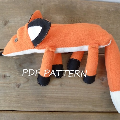 PDF Fox Plush Pattern the Little Prince Friend Stuffed Animal - Etsy