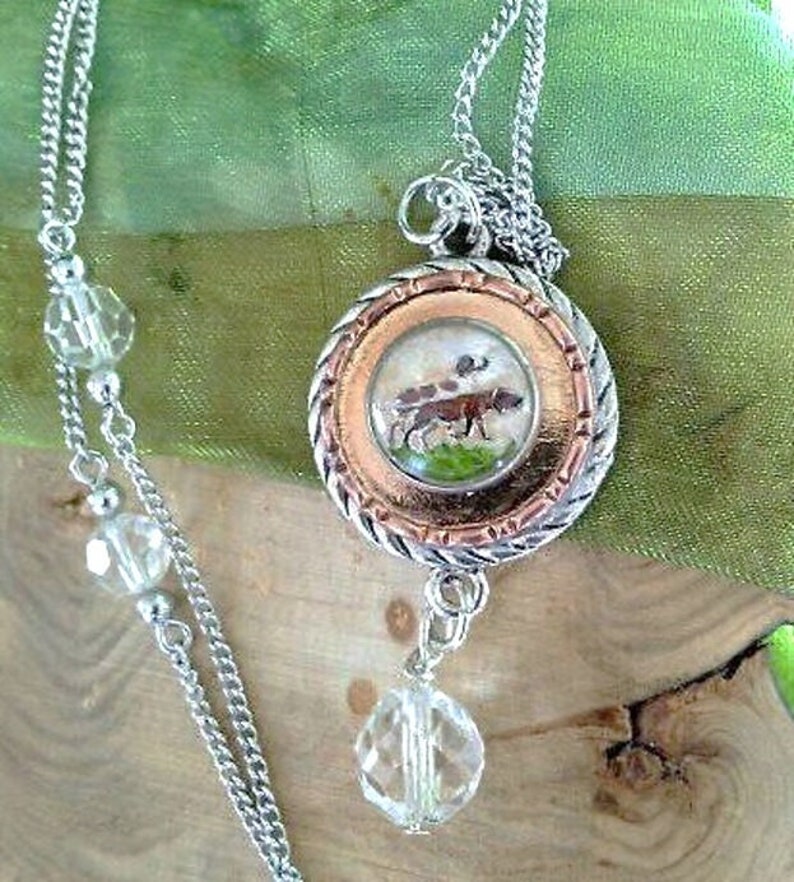 Vintage Bird Dogs irish Setter Intaglio Charm - Etsy