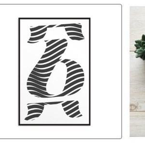 The Geez Numbers, POSTCARD 1, 2, and 3 in a Nice Clean Stylish Way. - Etsy