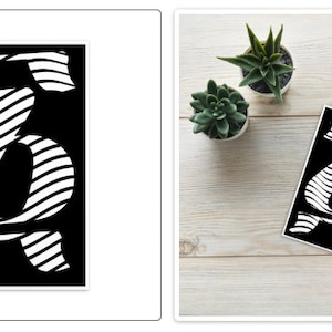 The Geez Numbers, POSTCARD 1, 2, and 3 in a Nice Clean Stylish Way. - Etsy