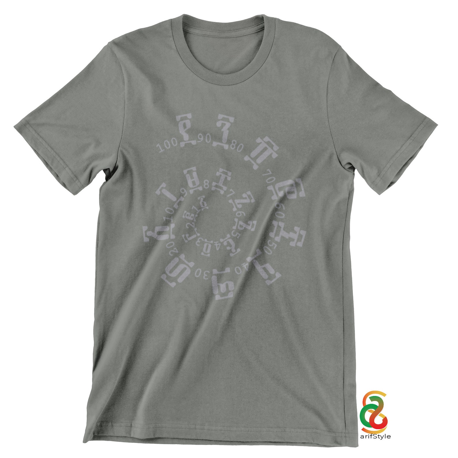 Geez Spiral, Ethiopian Geez Scripts Spiral Design for Youth and Adults ...