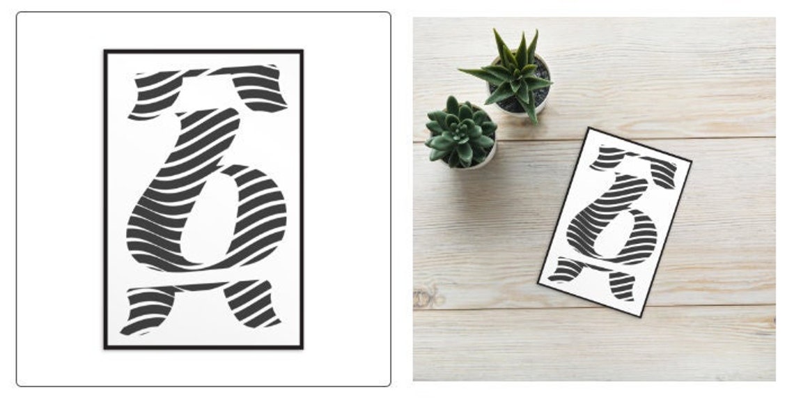 The Geez Numbers, POSTCARD 1, 2, and 3 in a Nice Clean Stylish Way. - Etsy