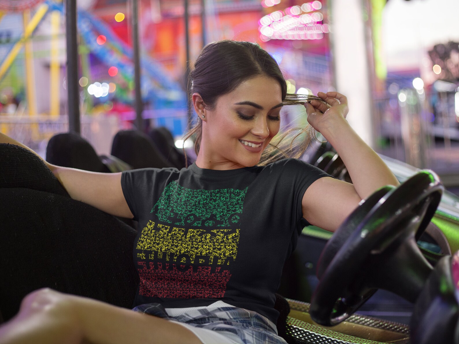 ETHIOPIA, Ethiopian Alphabet T-shirt Mixed With Geez Scripts and ...