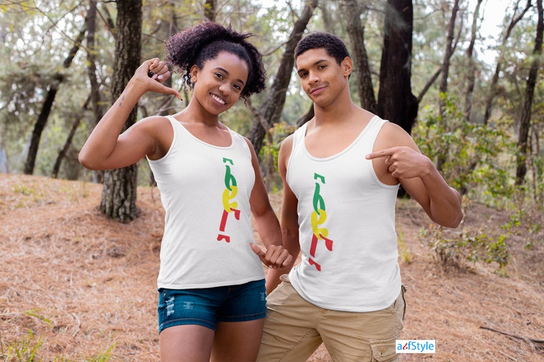 1-2-3 Ethiopian Alphabet Geez Numbers TANK_TOP - Etsy