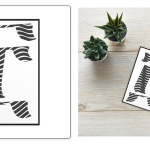 The Geez Numbers, POSTCARD 1, 2, and 3 in a Nice Clean Stylish Way. - Etsy