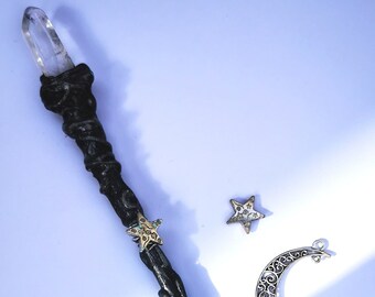 Crystal Magic Wand | Etsy