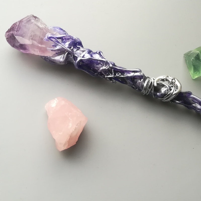 Crystal Wand - Etsy