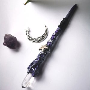 Mini Crystal Wands, Small Magic Wand for Witches on the Go, Handbag ...