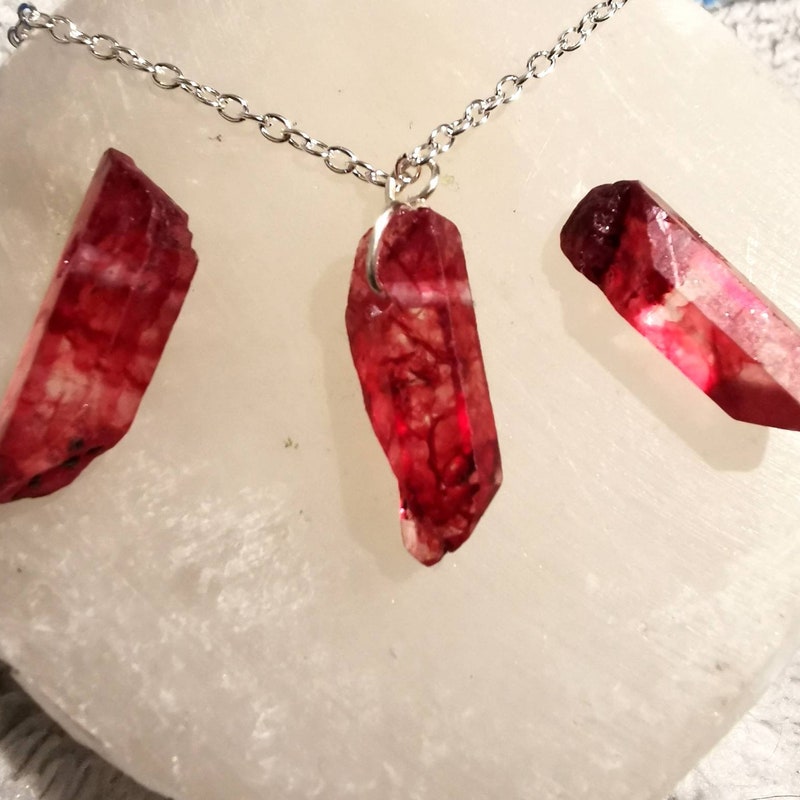 Red Quartz - Etsy
