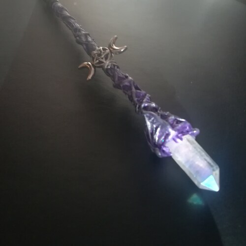 Magic Wand Gold Copper and Silver Wizard Tools Witch Wand | Etsy