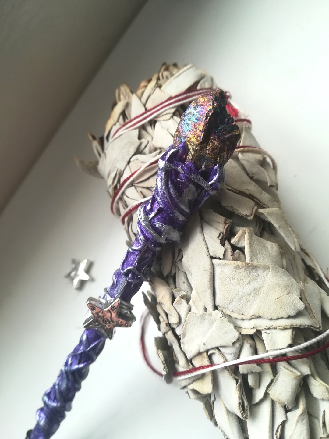 Handmade Amethyst Witchy Tools for Witches on the Go Mini Wand Small ...