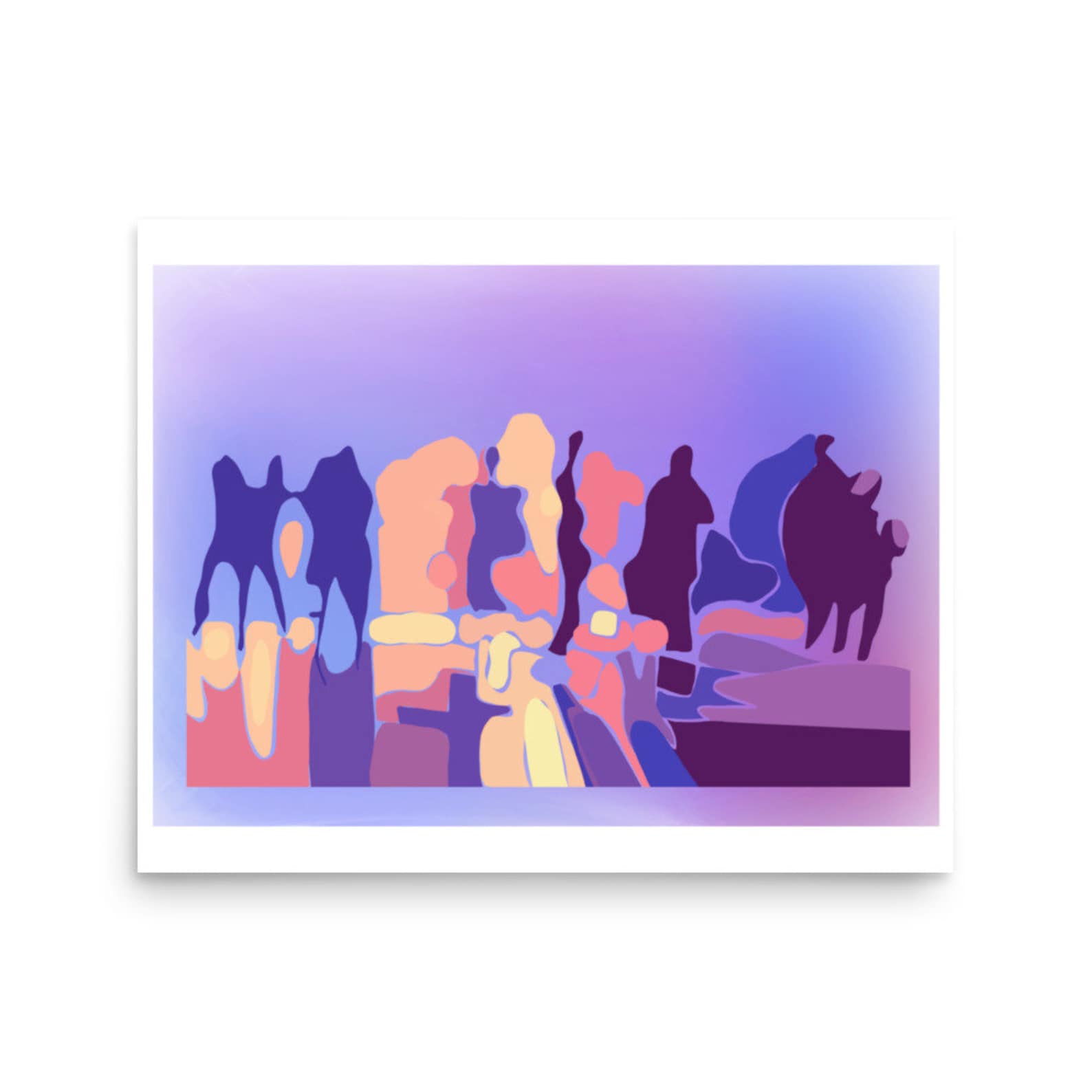 Dancing Print - Etsy