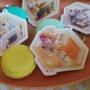 Charms - Idolish7 Idol Isometric Chibi Rooms - Etsy