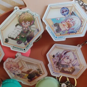 Charms - Idolish7 Idol Isometric Chibi Rooms - Etsy