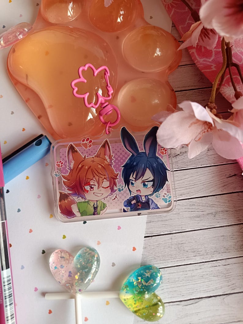 Charm - Heartslabyul Ace and Deuce Twisted Wonderland Charm- Fox ...