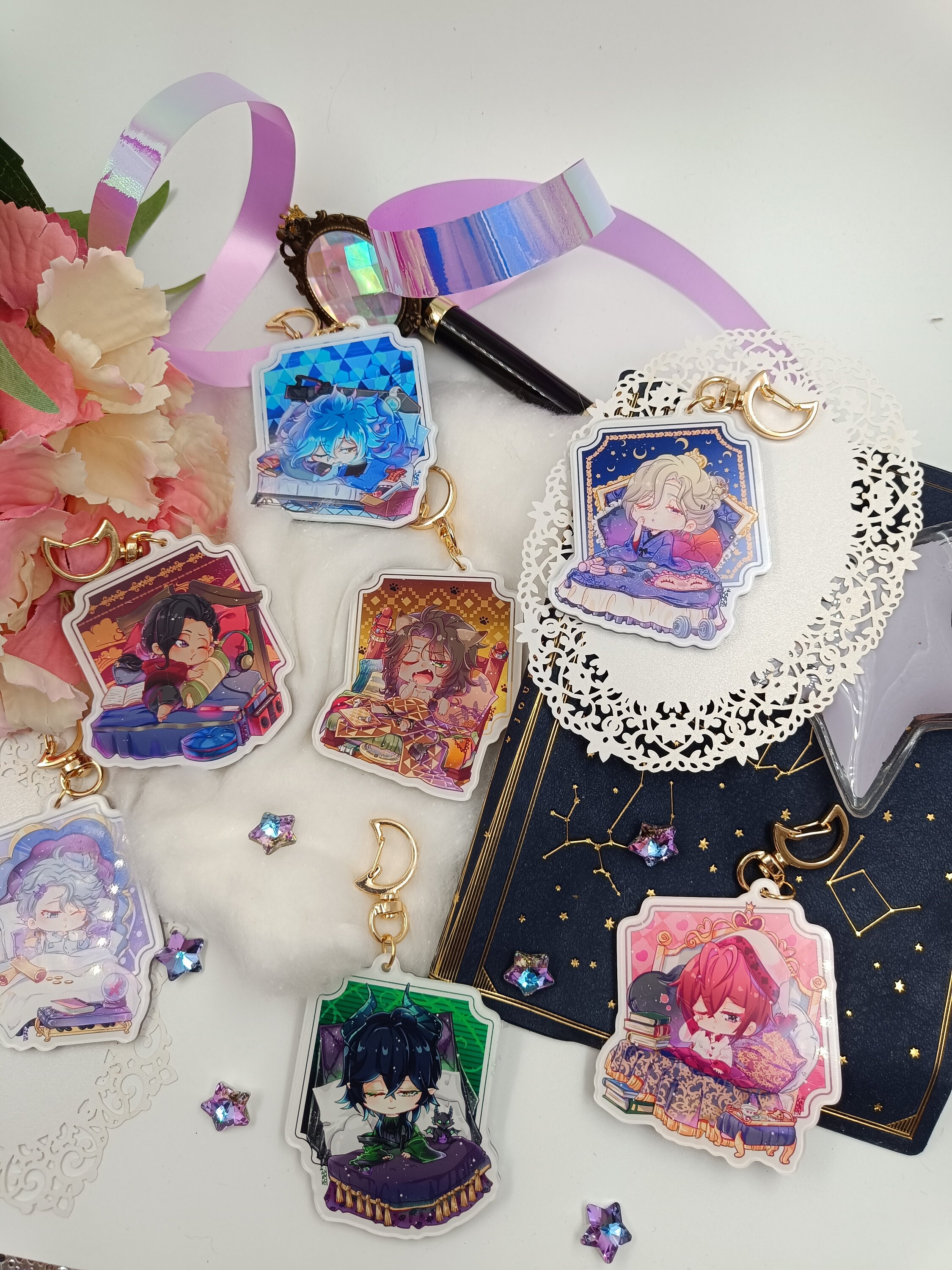 Twisted Wonderland - SWEET DREAMS Chibis- Charms - Sleepy Housewardens ...
