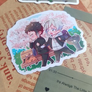Stickers - Bungo Stray Dogs - Highschool Days Soukoku & Shin Soukoku - Etsy