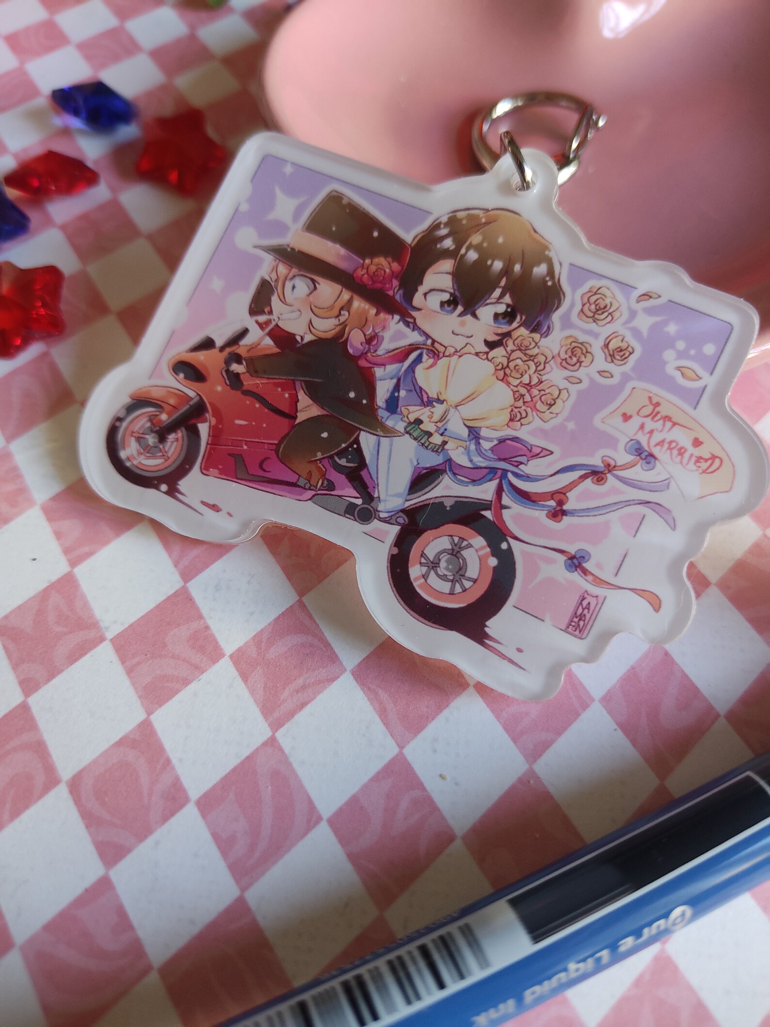 Charms -BSD - Just Married Soukoku - Etsy