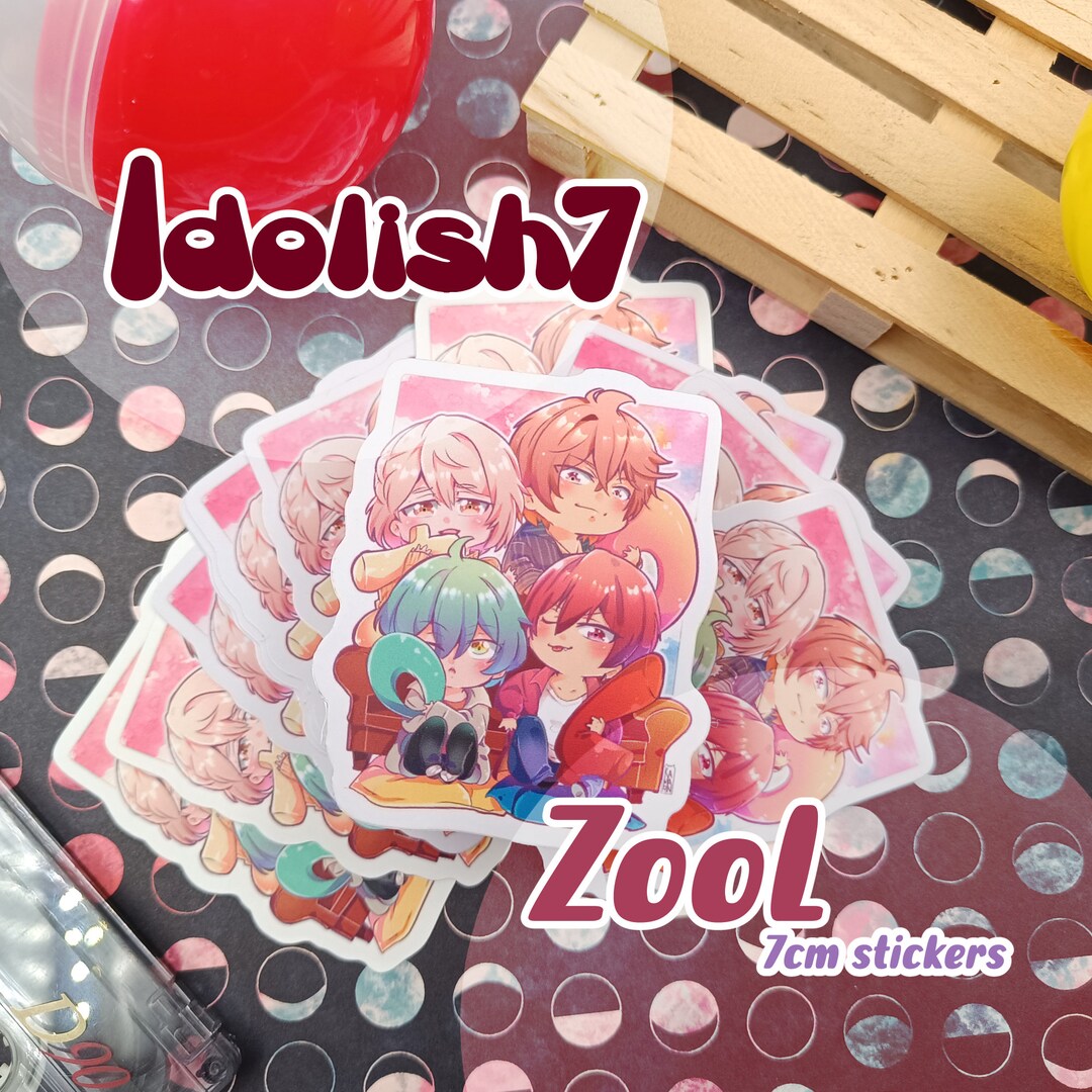 Stickers- Idolish7 Chibi Zool- I7 Idolish Zool Main Chibi Stickers - Etsy