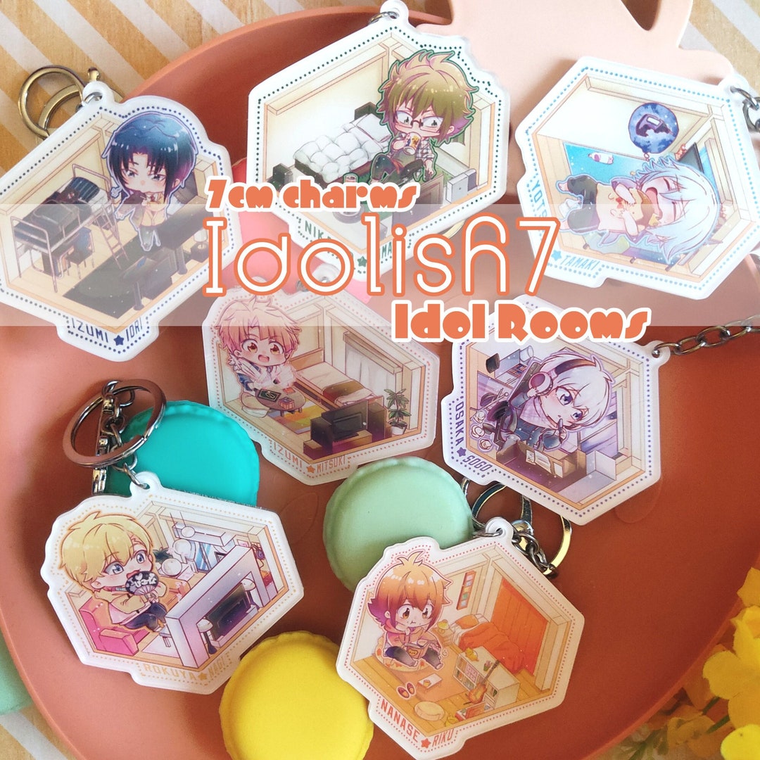 Charms - Idolish7 Idol Isometric Chibi Rooms - Etsy