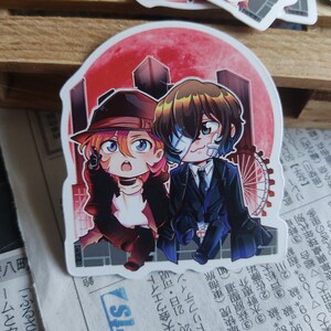 Stickers bungo Stray Dogs Dark Era Soukoku - Etsy