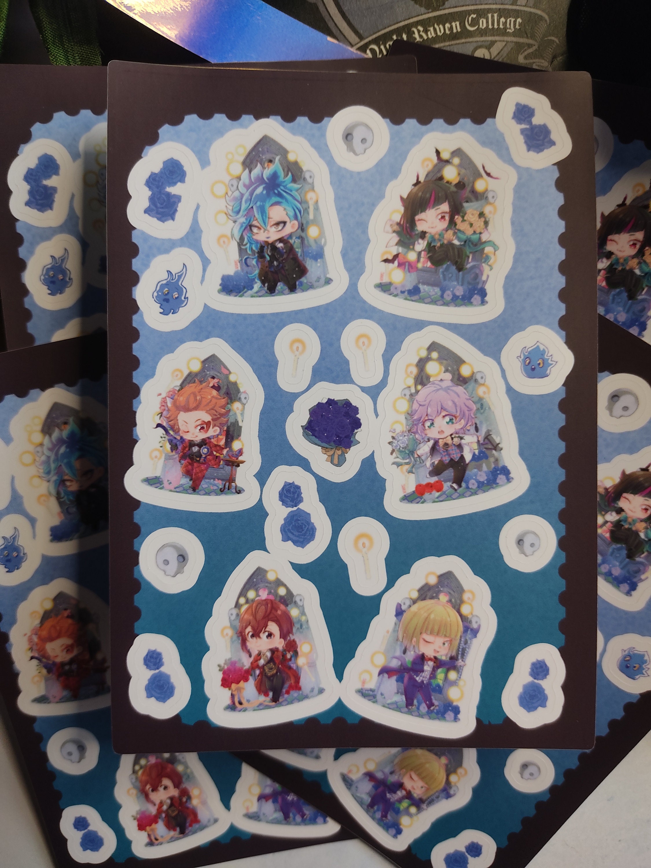 Sticker Sheet -twisted Wonderland - the Phantom Bride - Etsy