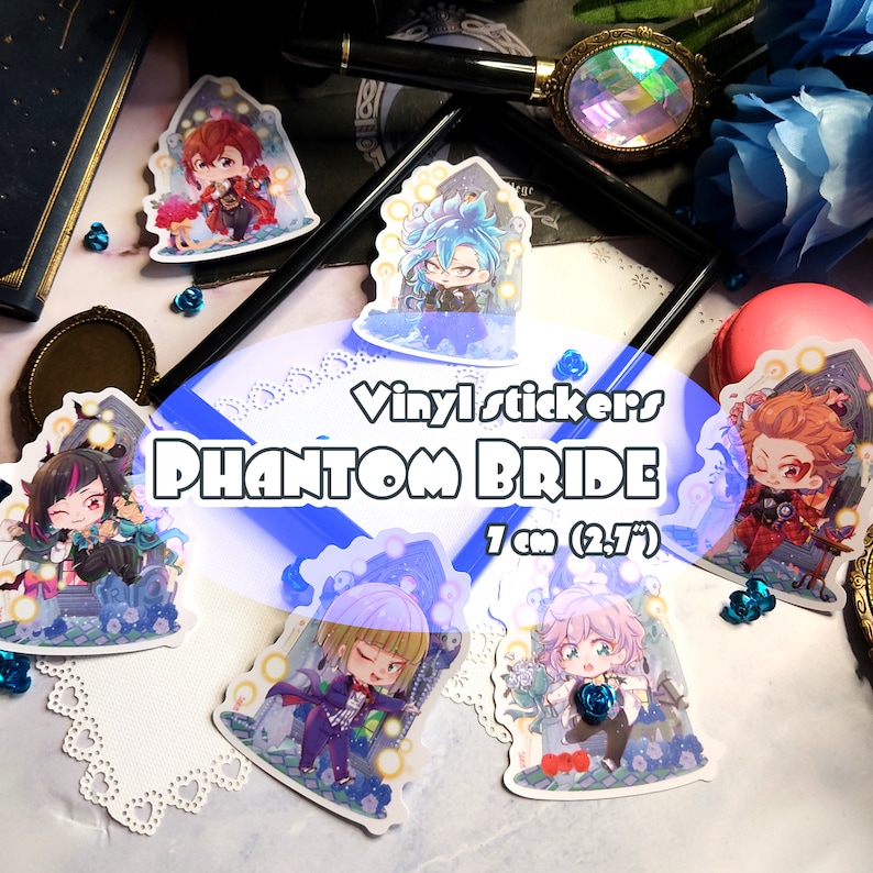 Stickers -twisted Wonderland - the Phantom Bride - Suitors Suits NRC ...