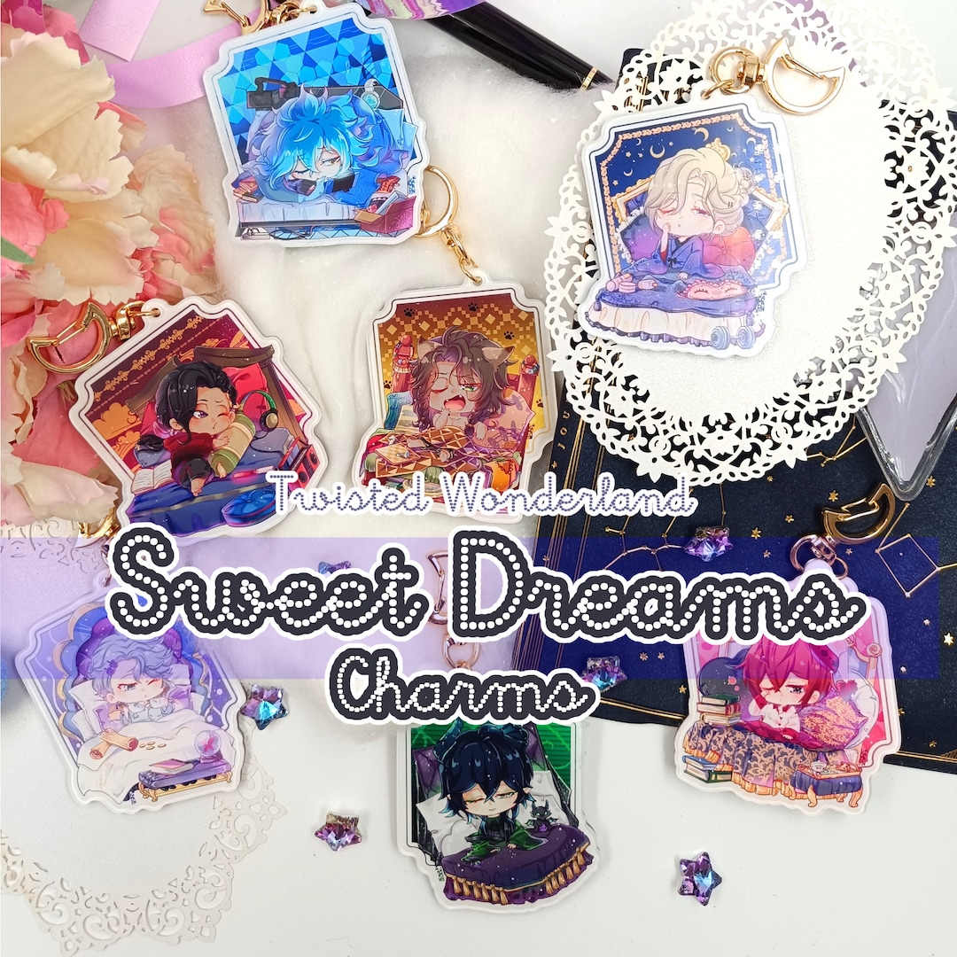 Twisted Wonderland - SWEET DREAMS Chibis- Charms - Sleepy Housewardens ...