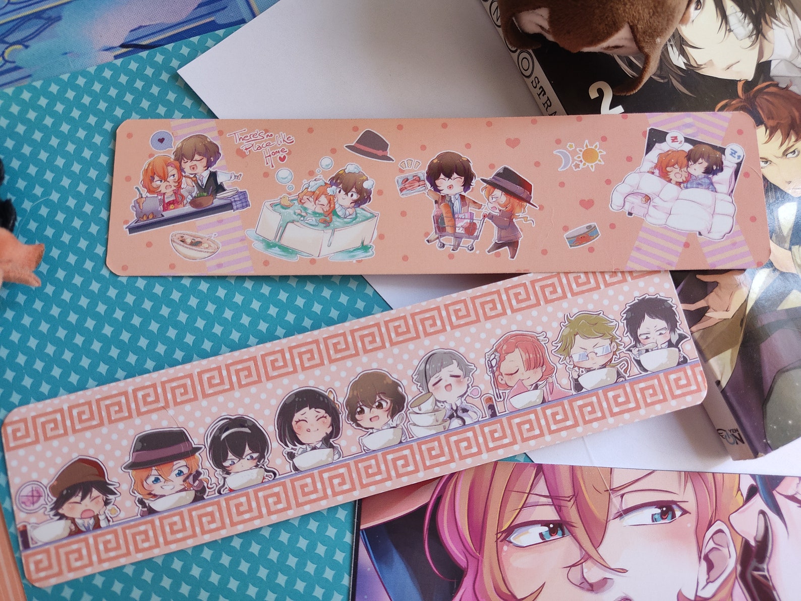 Bookmarks Bungo Stray Dogs Domestic & Ramen in Yokohama - Etsy