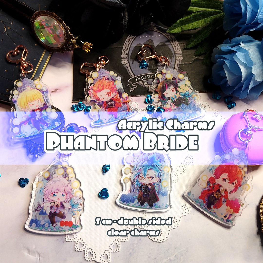 Charms-twisted Wonderland - the Phantom Bride - Etsy