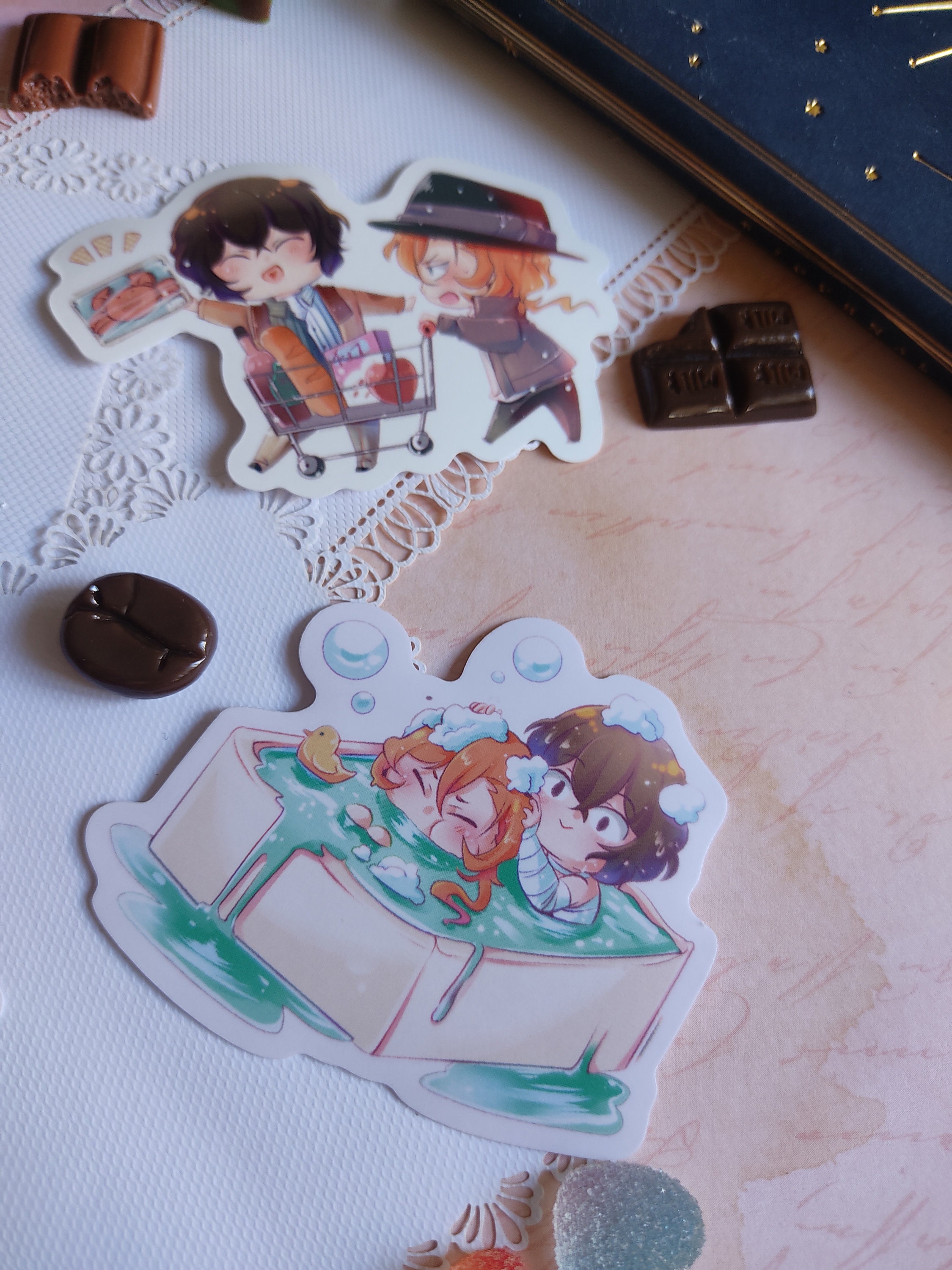 Stickers - Bungou Stray Dogs - Domestic Soukoku- Chuuya & Dazai Daily ...