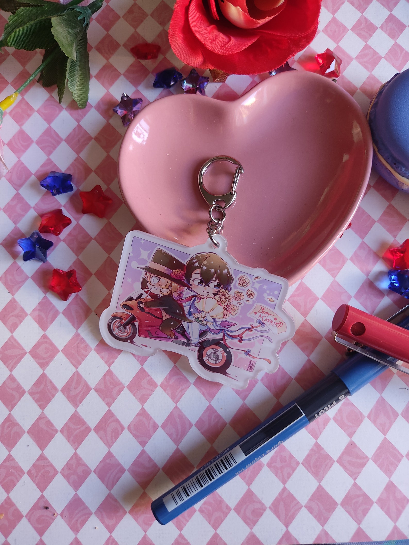 Charms -BSD - Just Married Soukoku - Etsy