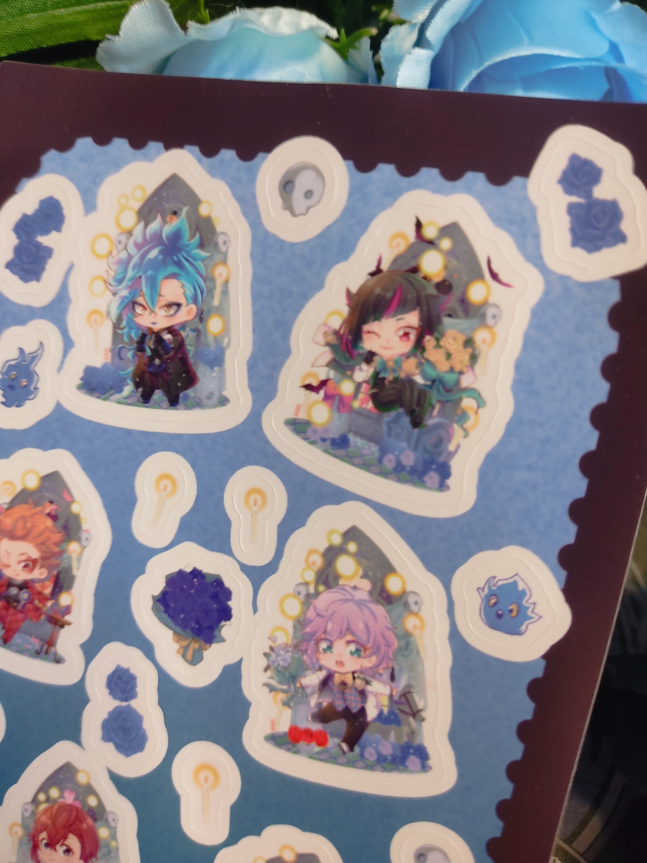 Sticker Sheet -twisted Wonderland - the Phantom Bride - Etsy