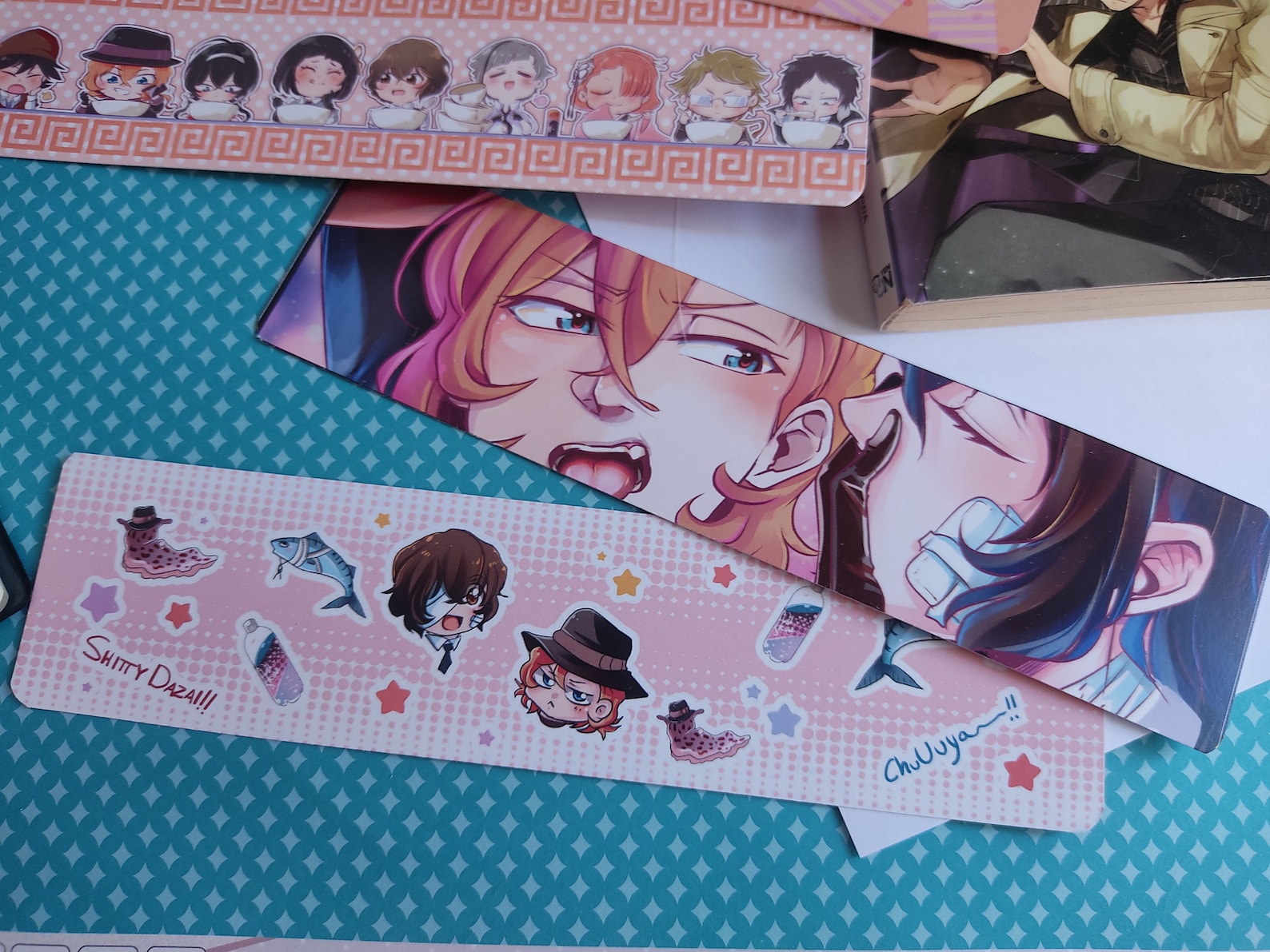 Bookmarks Bungo Stray Dogs Domestic & Ramen in Yokohama - Etsy