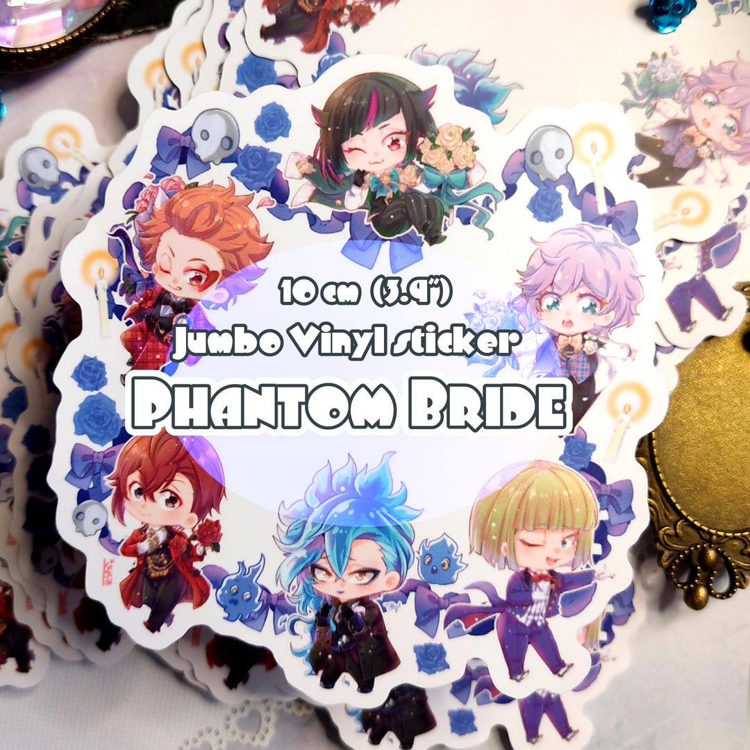 Jumbo Sticker -twisted Wonderland - the Phantom Bride - NRC Boys ...