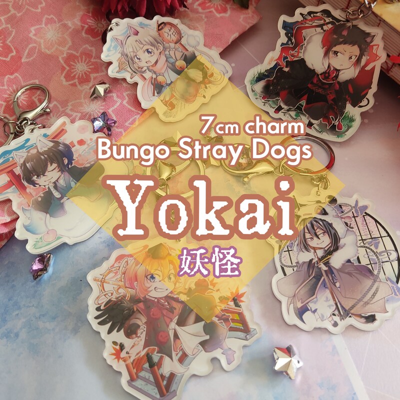 Bungou Stray Dogs Keychain - Etsy