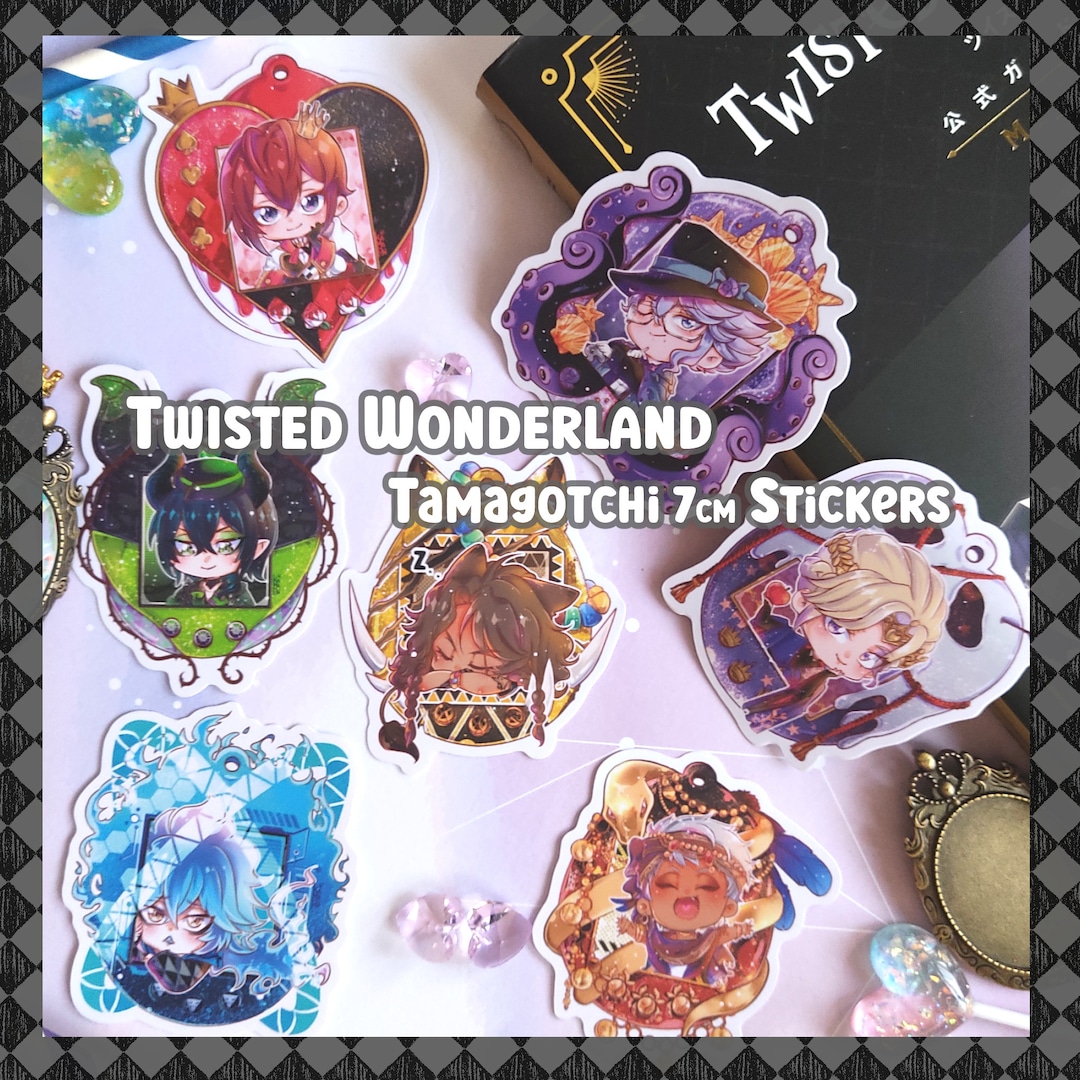 Twisted Wonderland - Tamagotchi! 7 Cm Matte Vinyl Stickers - Etsy