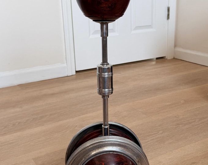Vintage Oak Veneer Rollodor Self-standing Ashtray - Etsy